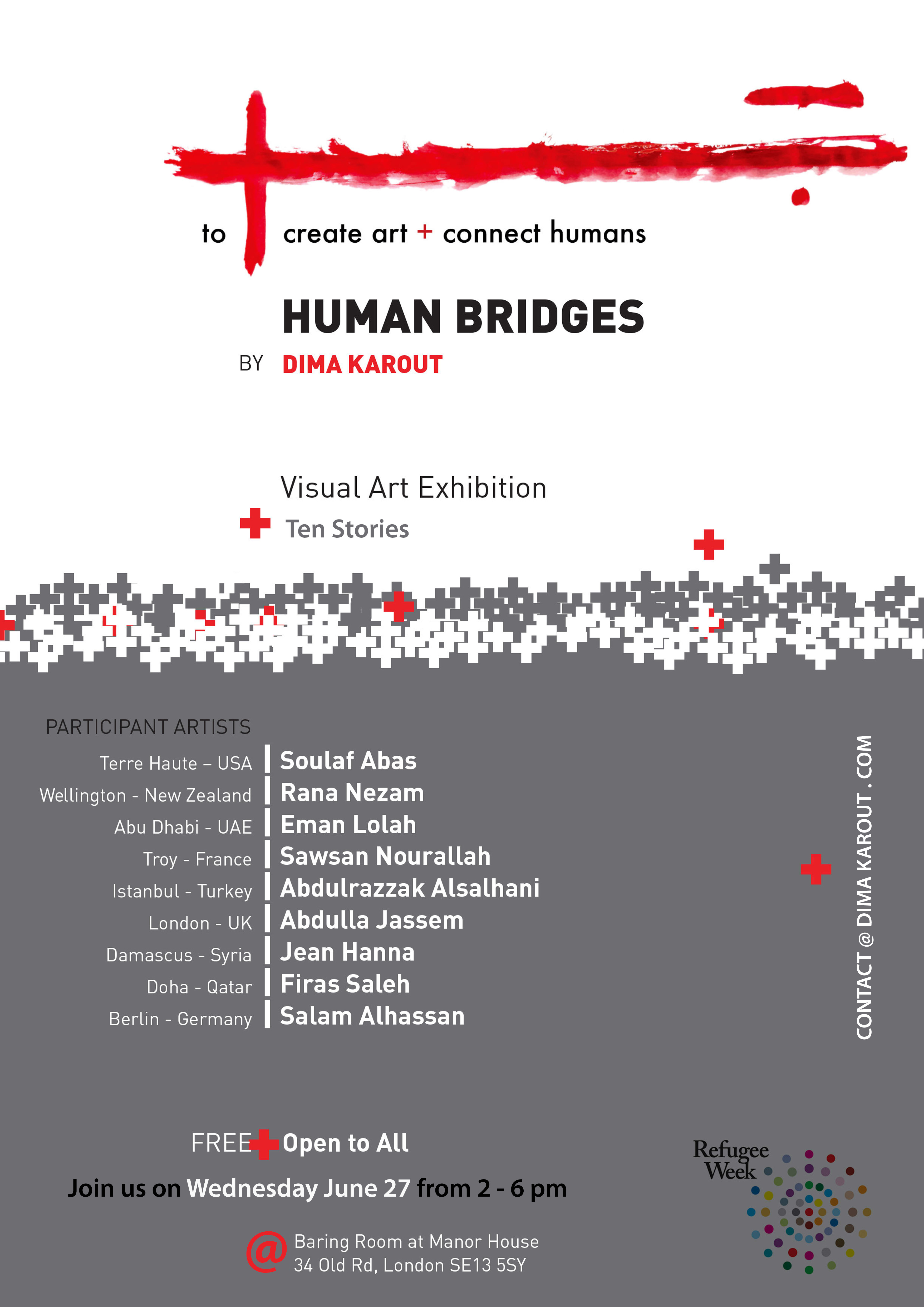 Human Bridges Exhibition - The Arab British Centre