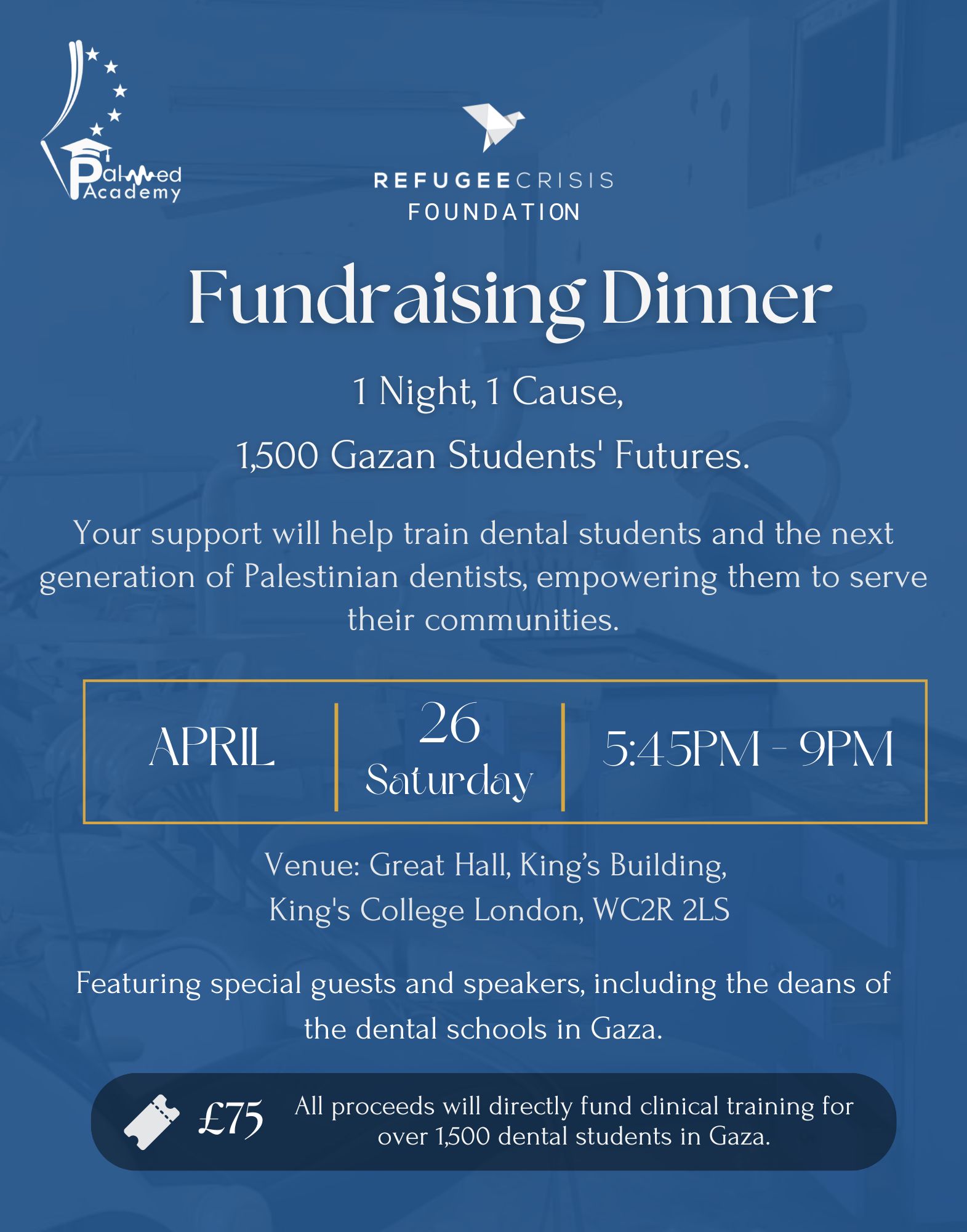 Fundraising Dinner: Rebuilding Higher Education in Gaza - The Arab ...
